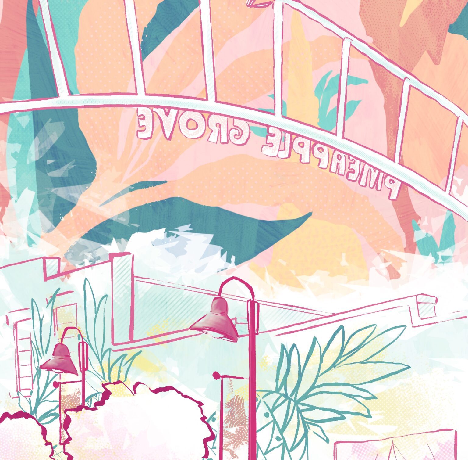 2021 Delray Affair Commemorative Poster Artist – Delray Affair